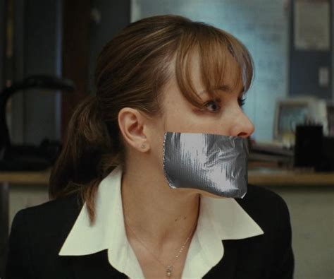 Rachel Mcadams Tape Gagged By Silentbeauties On Deviantart