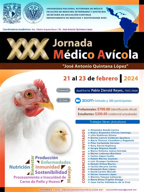 Xxx Jornada Médico Avícola 2024