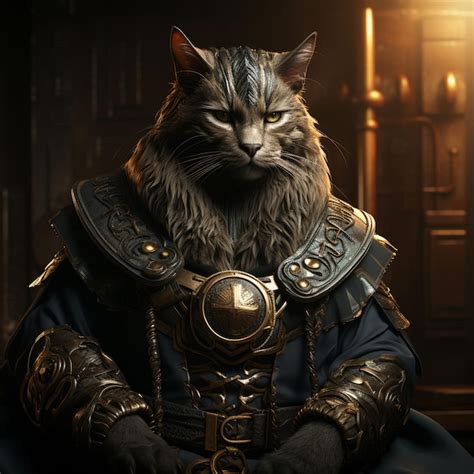 Premium Ai Image Loki Cat