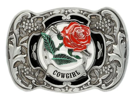 Cow Girl Belt Buckle Buckle My Belt