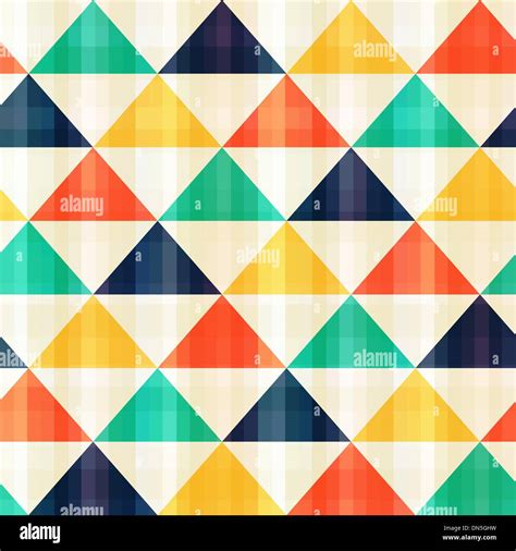 Seamless Triangle Pattern Stock Vector Image And Art Alamy