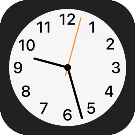 Ios Clock App Icon Free Apple Vector Download Svg Png