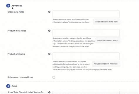 Adding Custom Return Address To Dispatch Labels Webtoffee