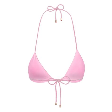 Freya Bikini Top Pink Glitter
