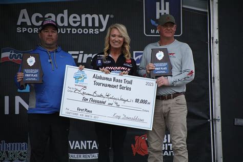 Lanier Burton And Kelley Jaye Win The Alabama Bass Trail Tournament On