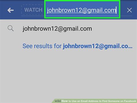 How To Use An Email Address To Find Someone On Facebook Steps