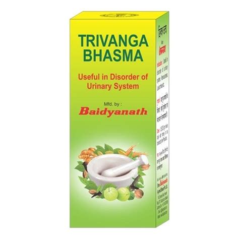 Trivang Bhasma Promotes Overall Health Baidyanath Ayurved Bhawan