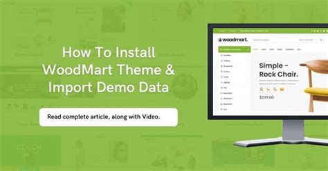 How To Install WoodMart Theme Import Demo On WordPress Pioneer Strikes