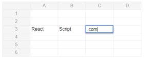 Simple Spreadsheet Component For React Reactscript