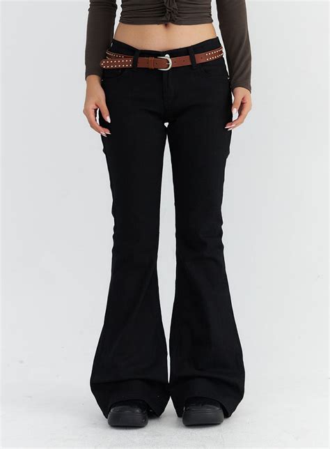 Low Rise Bootcut Jeans Co313 Acubi Style Lewkin