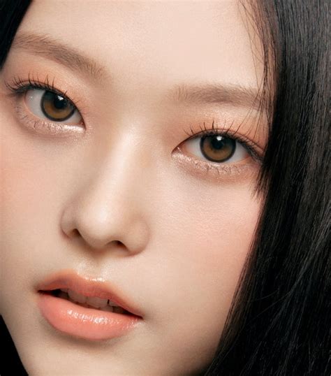 Olens 1 Month Contact Lenses Big Glowy Mocha Brown Merry Seasons
