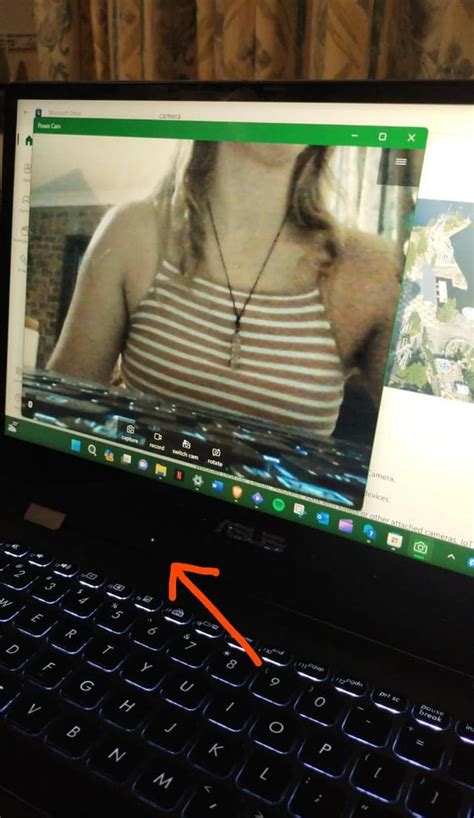 Asus Put The Webcam At The Bottom Of The Screen In Perfect View Of The