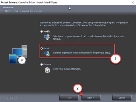Realtek Network Controller Was Not Found In Windows Fix