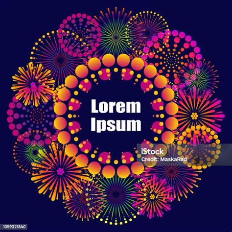 승리와 휴일 인사말 카드입니다 축제 배경입니다 불꽃놀이 경례입니다 벡터 경례에 대한 스톡 벡터 아트 및 기타 이미지 경례