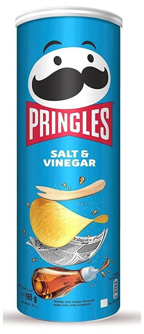 Чипсы Картофельные Pringles Соль и Уксус 165г — купить по выгодной цене