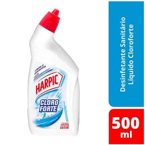 Limpador Sanitário Líquido Cloro Forte Fresh ml sr limpeza Limpador Sanitário Magazine