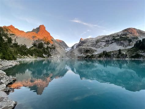 Jade Lake Marmot Lake Hyas Lake Pea Soup Lake Dip Top Gap