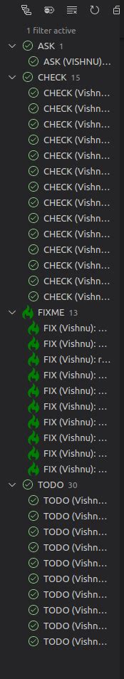 bug count beside the tags in tree view is calculated without the