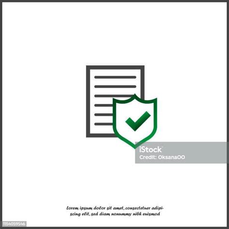 向量圖示檢查板在白色被隔絕的背景資料安全保險單分組的圖層 便於編輯插圖為您的設計向量圖形及更多不動產圖片 不動產 互聯網 人 Istock