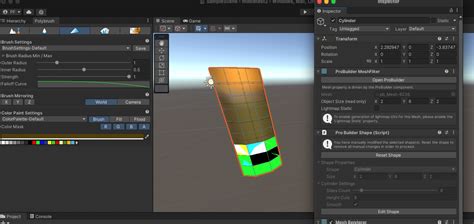 polybrush is filled with bugs what s going on unity engine