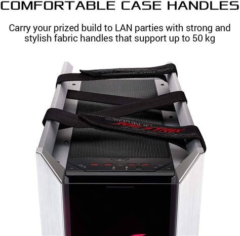 Asus Rog Strix Helios Gx601 Rgb Mid Tower Computer Case Black I White