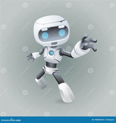 Heroic Pose Set Vector Illustration 12764914