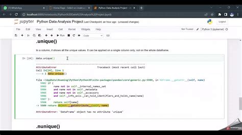 Big Data Analysis With Python Project Data Science Project Part 1