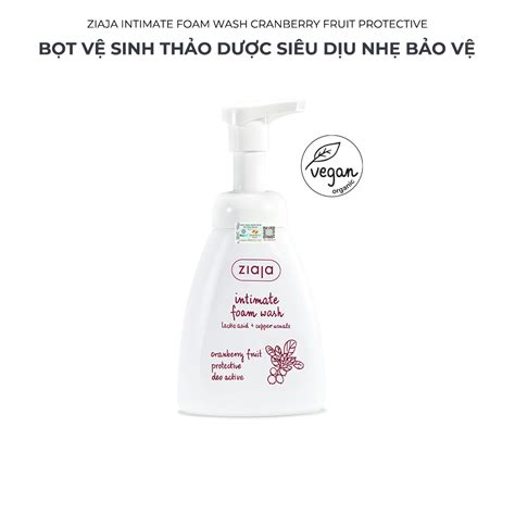 Dung Dịch Vệ Sinh Ziaja Intima Hoa Lan Chuông Tươi Mới Vỏ Sồi Cúc