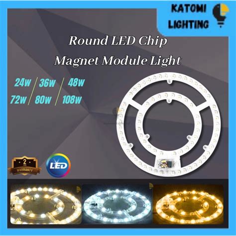 Magnet Led Circular Panel Light Magnet Pcb Board Light Ceiling Lamp