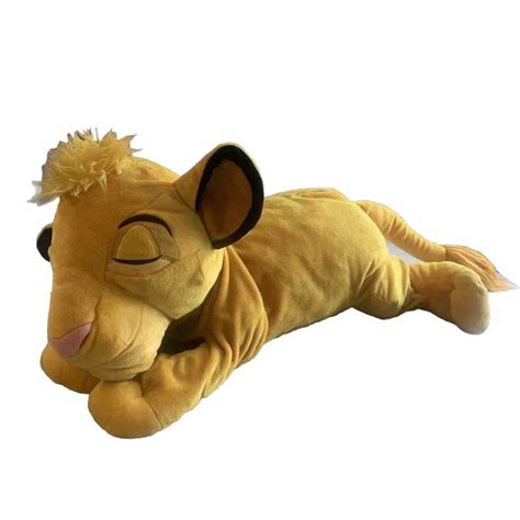 Disney Toys Disney The Lion King Sleeping Simba Mega Big Plush
