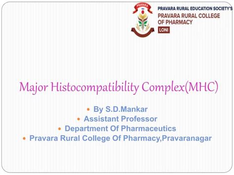 Structure And Functions Of Mhc Pdf