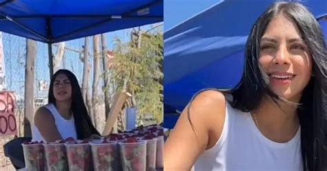 Sexy Vendedora De Fresas Con Crema Causa Revuelo Por Su Belleza Buscan