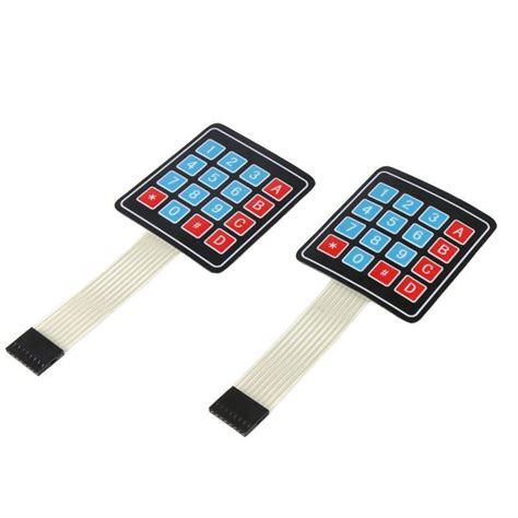 New Wholesale 4x4 Matrix Array 16 Keys Membrane Key Switch Keypad