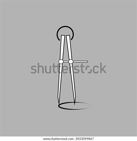 Measuring Tool Icon Logo Vector Stock Vector Royalty Free 2033099867 Shutterstock