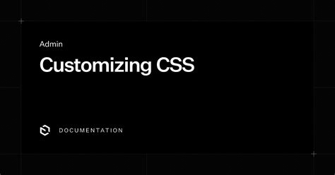 Customizing Css And Scss Documentation Payload