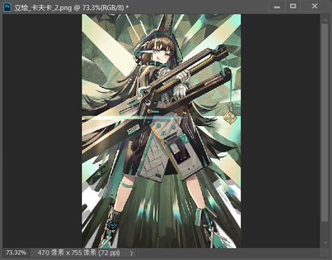 【画质提升20】 明日方舟 卡夫卡 立绘 难度 有生之年系列 哔哩哔哩