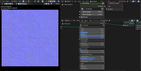 Scratch Texture Generator Geometry Nodes Tutorials Tips And Tricks