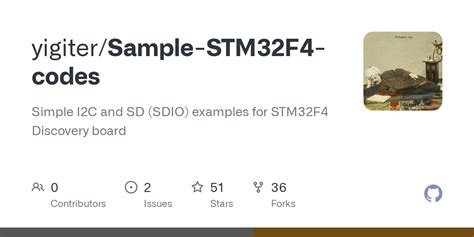 Github Yigitersample Stm32f4 Codes Simple I2c And Sd Sdio