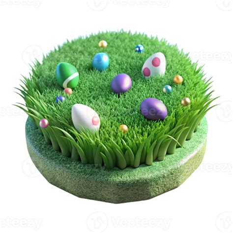 Impressive Creative Green Grass Patch Cutout For Landscape Design