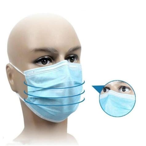 3 Ply Ear Loop Disposable Masks 2400 Pack Wholesale Liquidators