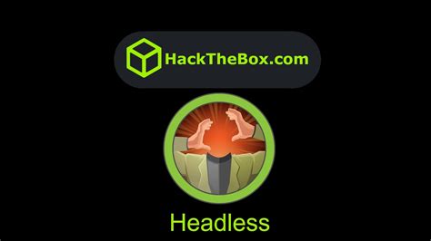 HackTheBox Headless YouTube