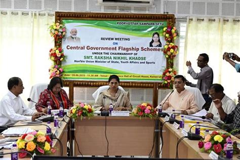 Raksha Khadse Reviews Extensive Development Initiatives In Unakoti District Tripura Under