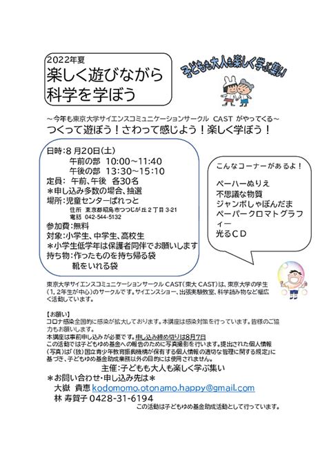 活動情報詳細