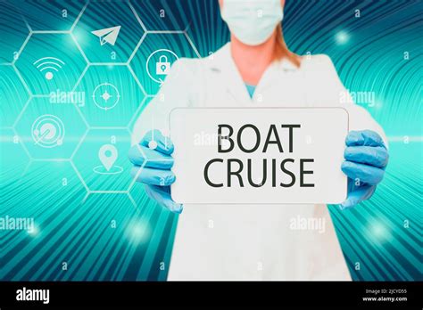 Text Caption Presenting Boat Cruise Business Idea Sail About In Area
