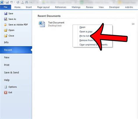 How To Pin A Document In Word Solve Your Tech