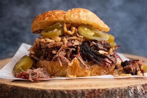 Smoked Bbq Beef Sandwich Recipe Burnt Pellet Bbq