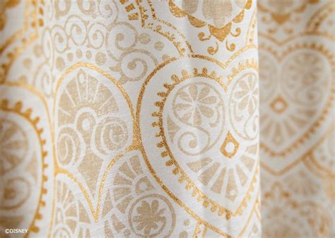 Disney レースカーテン 洗える Disney ディズニー Princess Magic Lamp Voile プリンセス 既製サイズ 約