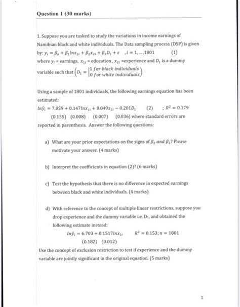 Solved Question 1 30 Marks 1 Suppose You Are Tasked To Chegg