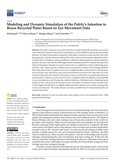 Pdf Modeling And Dynamic Simulation Of The Publics Intention To