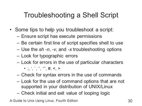 A Guide To Unix Using Linux Fourth Edition Ppt Video Online Download